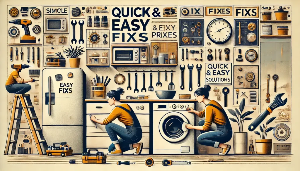 Easy Fix: Quick Repairs for Everyday Problems - UK Setor